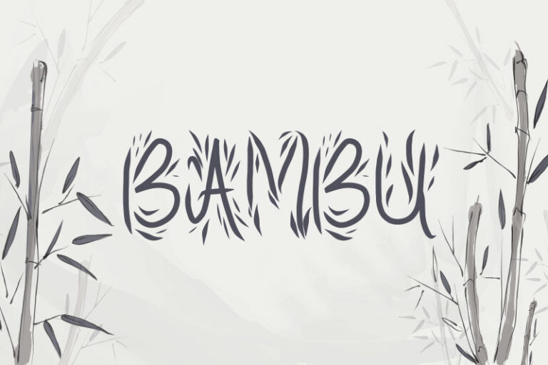 20+ Best Bamboo Fonts (FREE / Premium) 2024 | Hyperpix