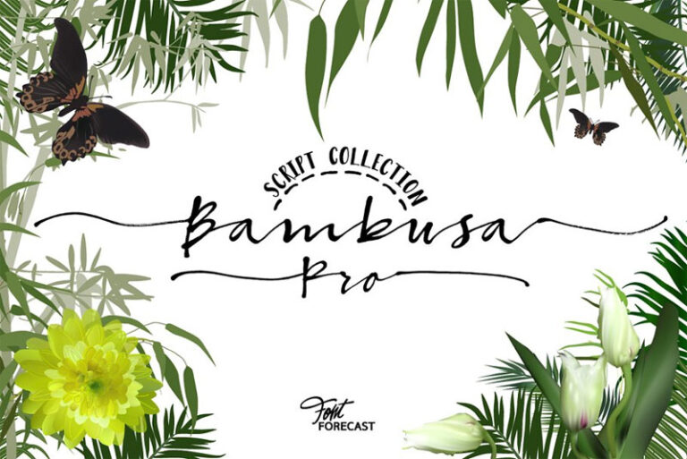 20+ Best Bamboo Fonts (FREE / Premium) 2024 | Hyperpix