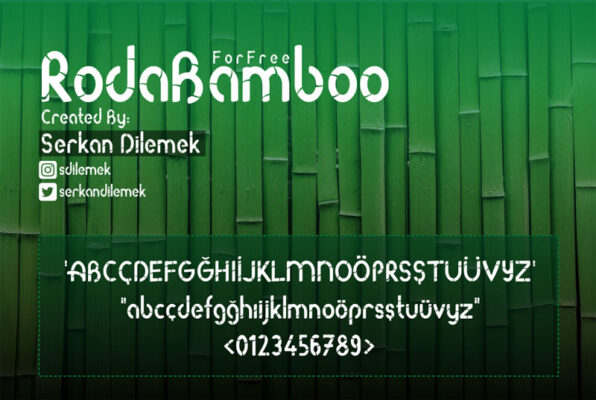 25 Best Free and Premium Bamboo Fonts 2020 | Hyperpix