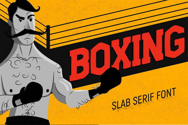 50+ Best Boxing Fonts (FREE / Premium) 2024 | Hyperpix