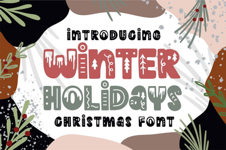 40+ Best Snow Font (FREE / Premium) 2021 | Hyperpix