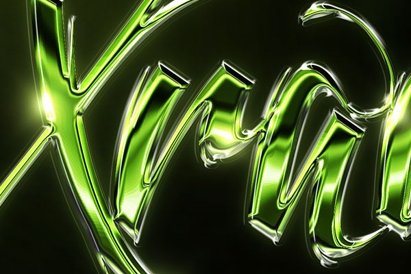 Chrome Text Effect Vol.19 PSD Text Style | Hyperpix