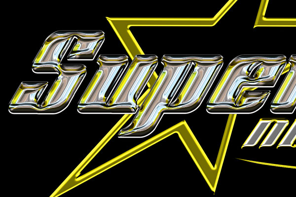 Y2K Chrome Logo / Text Effect Vol. 08 PSD Text Style | Hyperpix