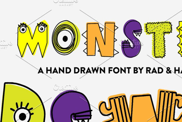 40+ Best Monster Fonts (FREE / Premium) 2024 | Hyperpix