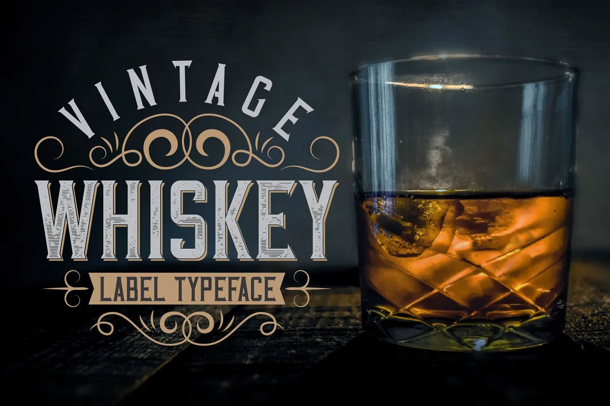 65+ Best Whiskey Fonts (FREE / Premium) 2024 | Hyperpix