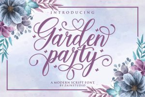 55+ Best Garden Fonts (FREE / Premium) 2024 | Hyperpix