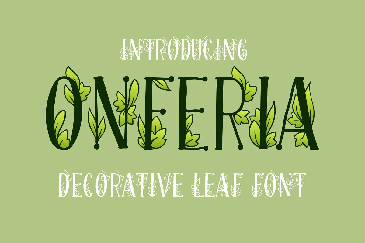 55+ Best Garden Fonts (FREE / Premium) 2024 | Hyperpix